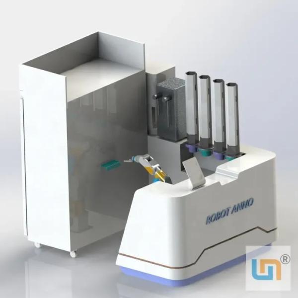 Quality Automatic Coffee Robot Barista with 6 Flavors and Customizable Recipes for sale