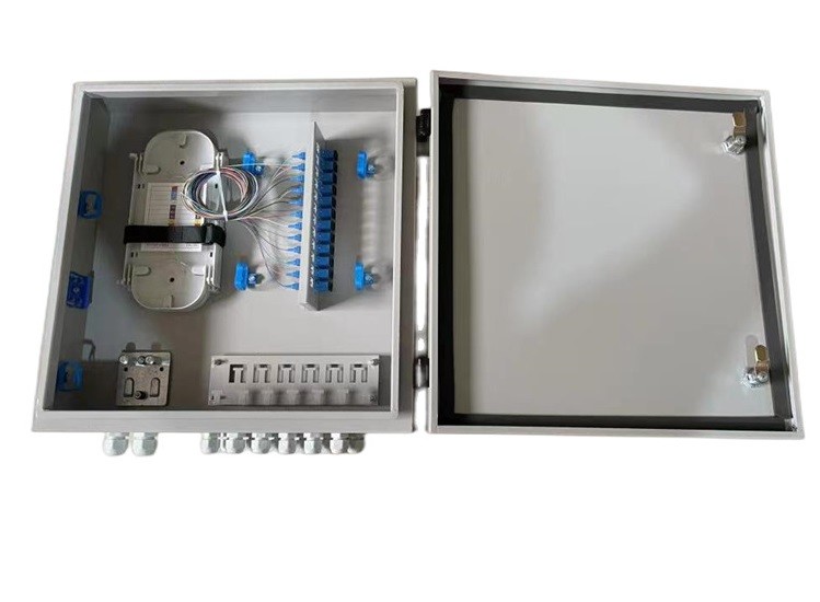 Quality Waterproof Outdoor Wall Mount Fiber Enclosure Pole Mount 12 SC / UPC for sale