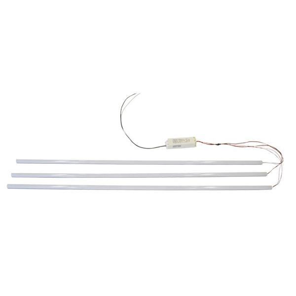 Quality 8FT LED Magnetic Linear retrofit Kit with 3CCT and Color Temperature Tunable for sale