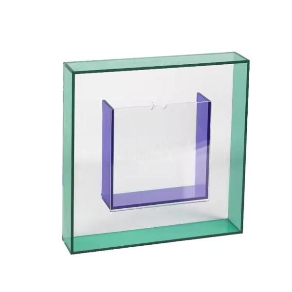 Quality Multifunctional Wall Mounted Acrylic Photo Frame Acrylic Frame Shadow Box for sale