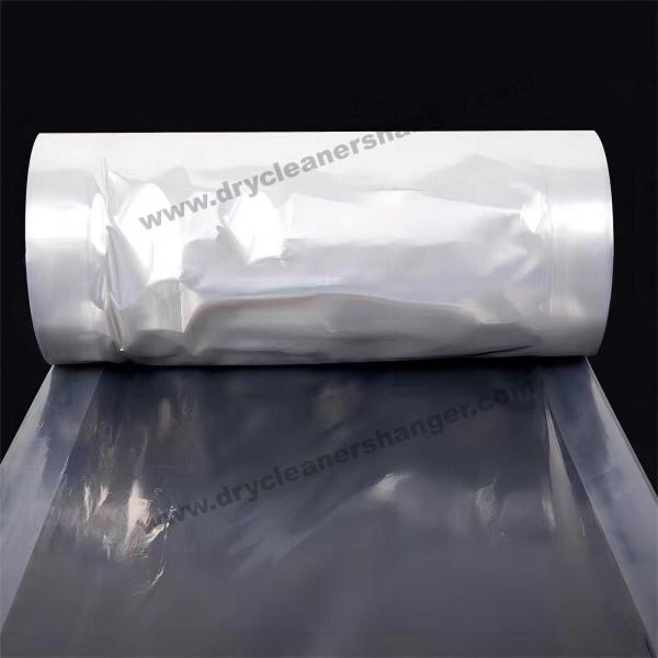 Quality Sustanable Dry Cleaning Poly Bags Recyclable  For Laundry Shops for sale