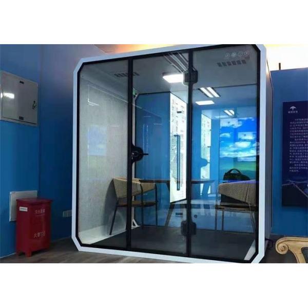 Quality Sound Insulation Acoustic Meeting Pods , Movable Meeting Booth Pods for sale