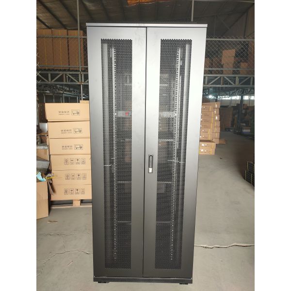 Quality 800W 42U Vertical Network Cabinet Mount Server Standing Rack for Toughened Glass for sale