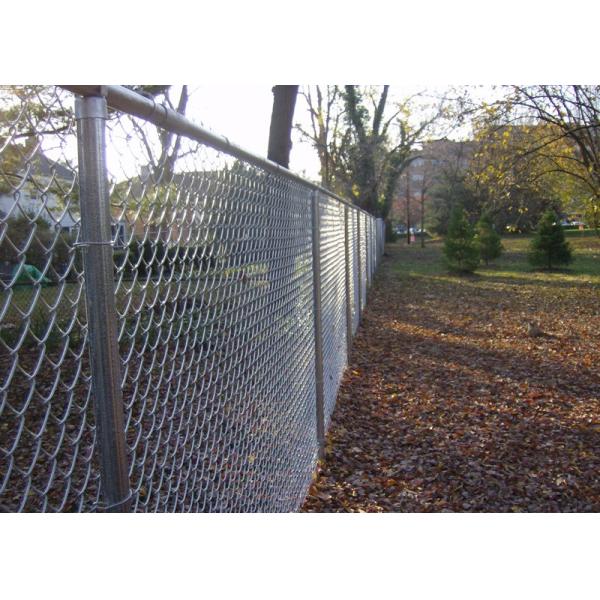 Quality 11.5ga 6m Width High Security Chain Link Fence For Commercial for sale