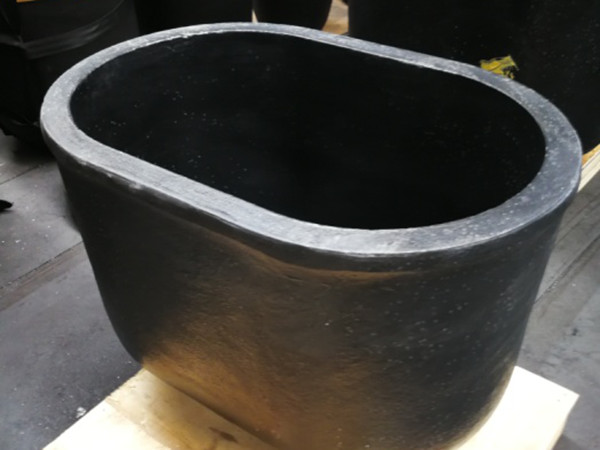Quality SILICON CARBIDE GRAPHITE SPOUTED CRUCIBLE for sale