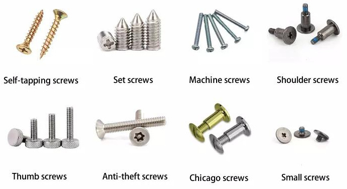 Multi Purpose Furniture Machine Special Screw M8*20mm Hexagon Screw Fastener Spare Part