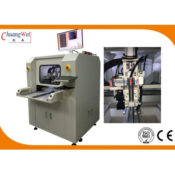 Quality Spindle PCB Depaneling Router with CCD Camera System 220V for sale