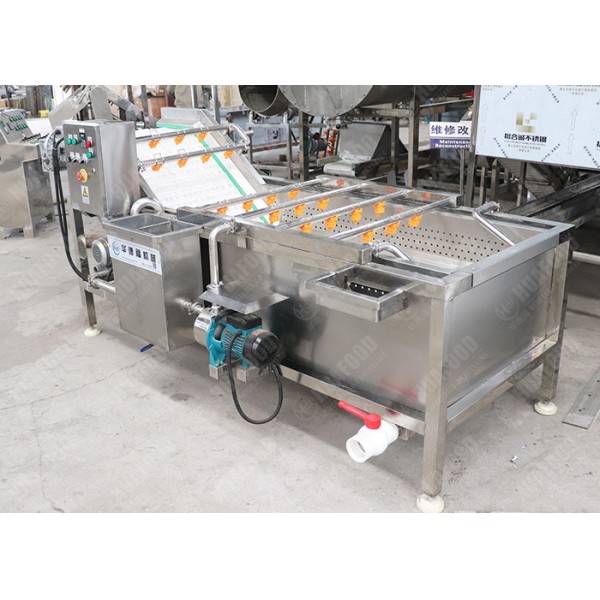 Quality High Pressure Brush Potato Washing Machine , Fruit And Vegetable Cleaner Machine for sale