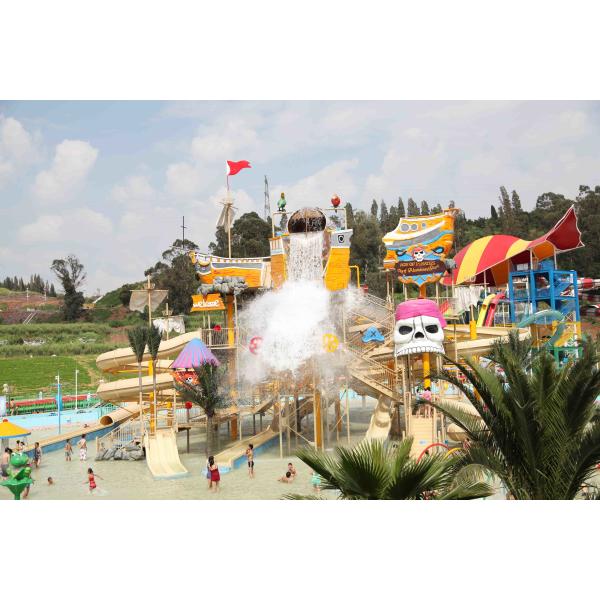Quality Gigantic Water House Aqua Playground Water Park Amusement Park Equipment for sale