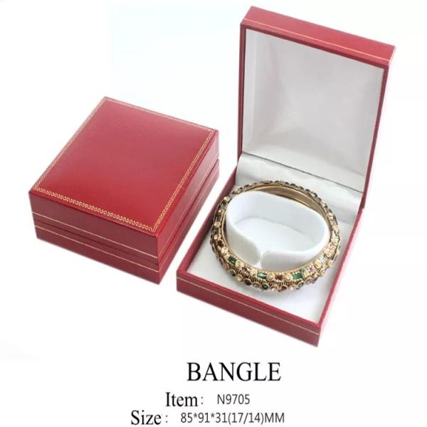 Quality OEM Full Color Printed Boxes Leatherette Paper With Gold Hot Foil Stamp for sale
