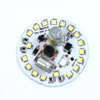 Quality 50mm 15w 18PCS AC LED Module Driverless Down Light Bulb DOB LED PCB for sale