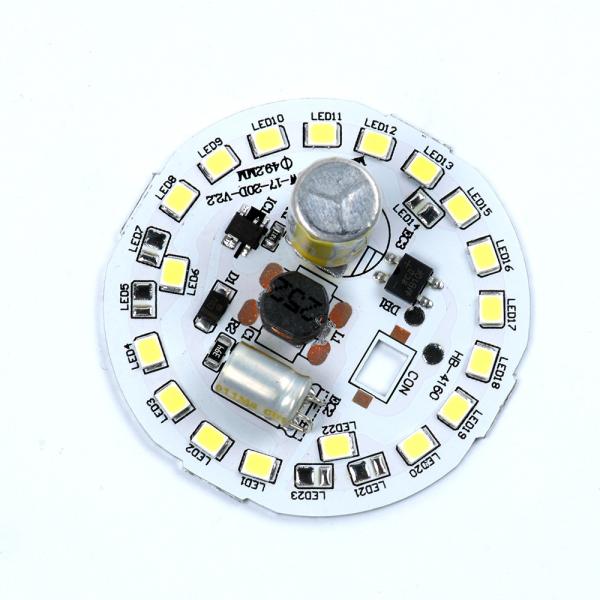 Quality 50mm 15w 18PCS AC LED Module Driverless Down Light Bulb DOB LED PCB for sale