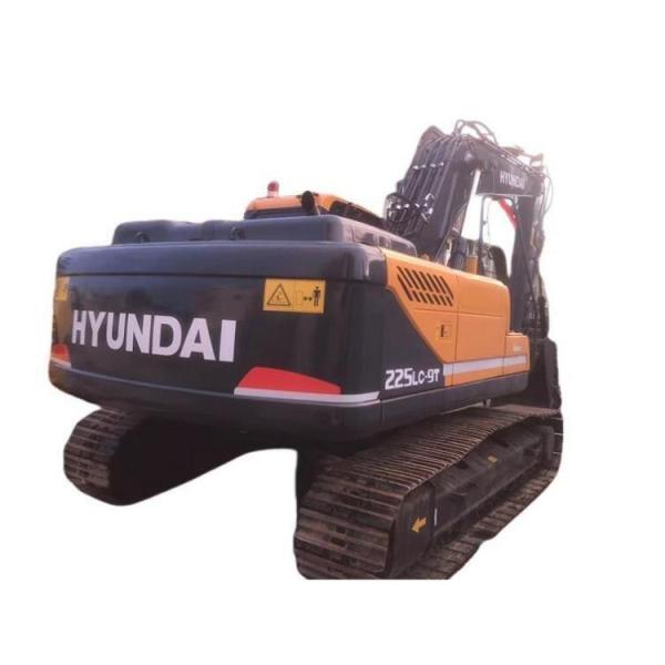 Quality Used Excavator Hyundai R225lc-9T Original Hydraulic Cylinder and Retro Design Included for sale