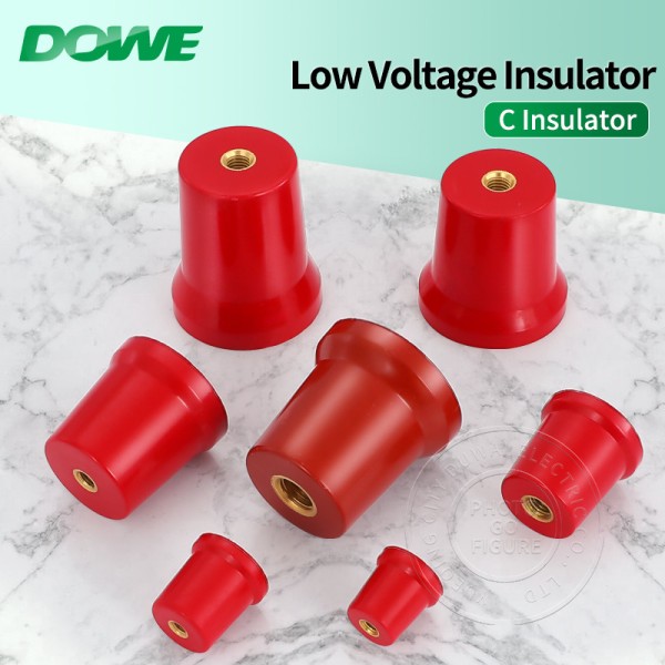 Quality C Conical Type Busbar Low Voltage Insulator DMC Electrical Support Standoff for sale