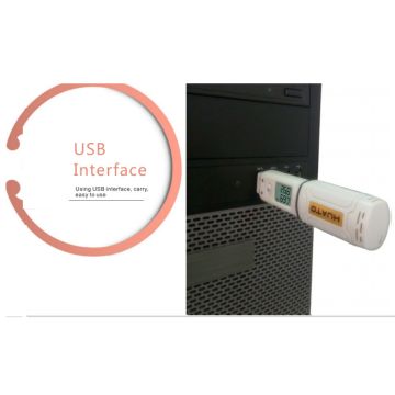 Quality Mini Design Usb Thermometer Data Logger , Humidity Data Logger Usb Type for sale