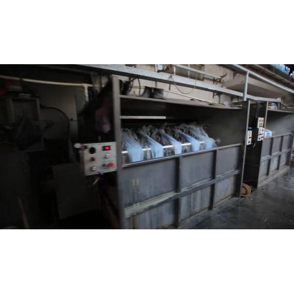 Quality 80m / min Efficiency Rope Washing Machine Stainless Steel for sale