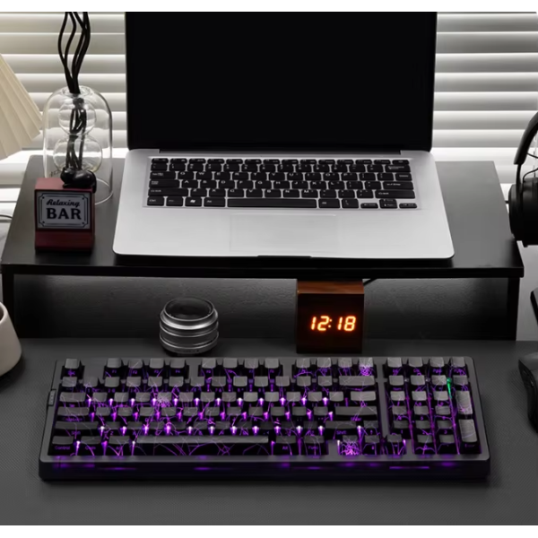Quality Lightweight and Durable Magnetic Axis Keyboard with USB Interface and RGB Backlighting for Windows/Mac for sale