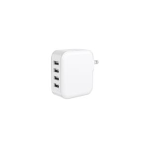 Quality PC 94 V0 European USB Wall Charger , 75g 4 Port USB Wall Outlet for sale