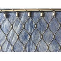 Quality Stainless Steel Cable Mesh Webnet for Balustrade 60 Degree Angle for sale