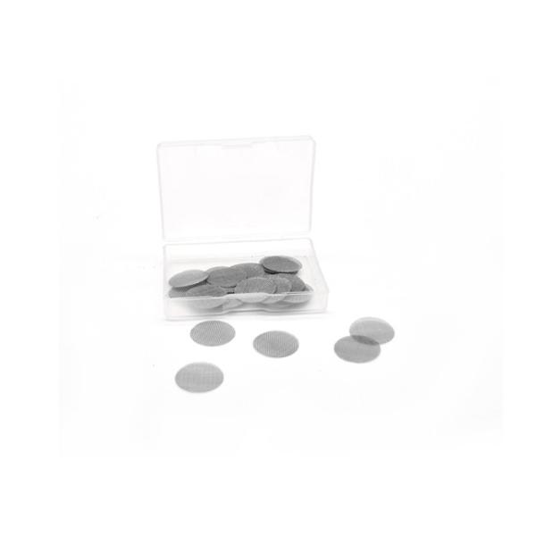 Quality 15mm Wire Stainless Steel Mesh Filter Discs Multi Layer 635 Mesh for sale