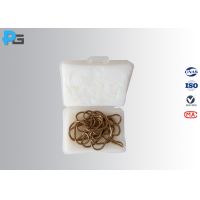 China 2 Millimeter Diameter Chain Testing 63% Cu / 37% Zn Material 1.1 M Length factory