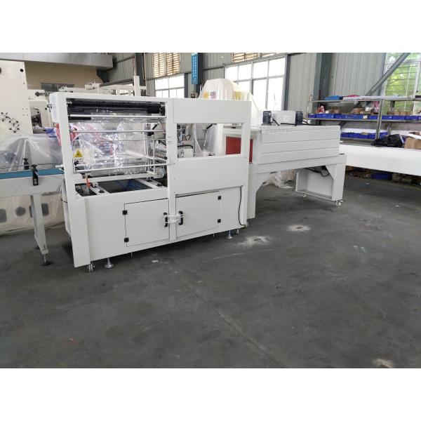 Quality Maxi Roll Kitchen Towel Paper Heat Shrinking Packing Machine With Labeling for sale