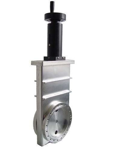 Quality Stable Vacuum Gate Valve Manual  Drive Mechanical Indication 1E+5 To 1E-7 Pa for sale