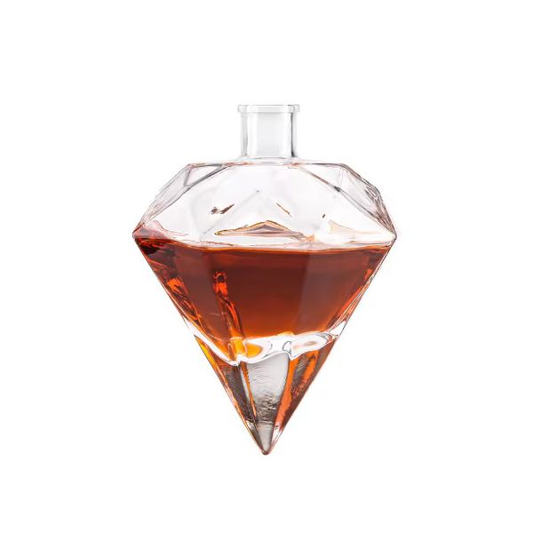 Quality Unique 350ml 500ml 25oz 750ml Transparent Glass Wine Bottle OEM ODM for sale