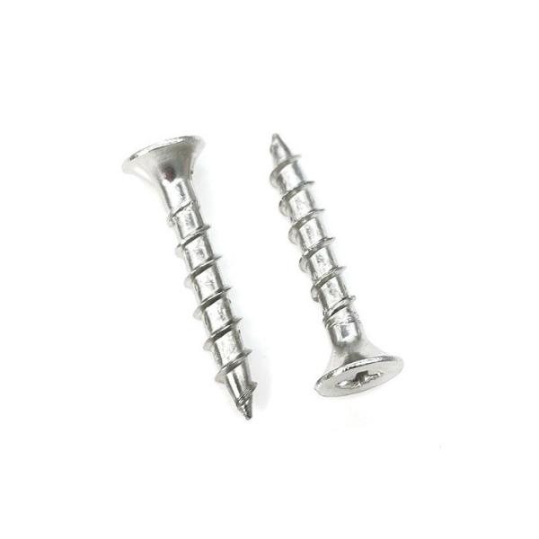 Quality Collated Coarse Thread Cross Recessed Countersunk Head Drywall Screws Self Tapping Screws Wiith Plastic Chain for sale