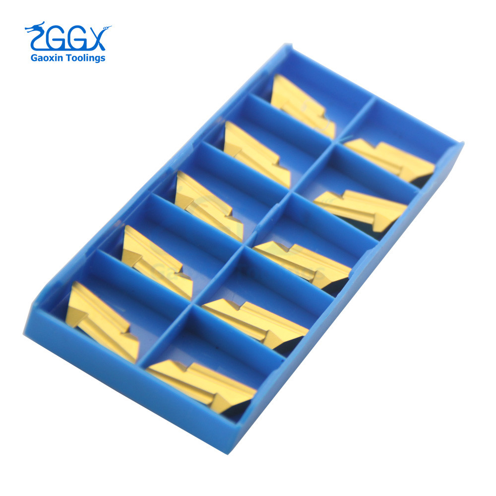 Quality PVD Coated Parting And Grooving Inserts For Cutting Off Metal for sale