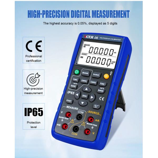 Quality VICTOR 06 V/mA calibrator measure DCV DCA simulating output DC voltage, DC for sale