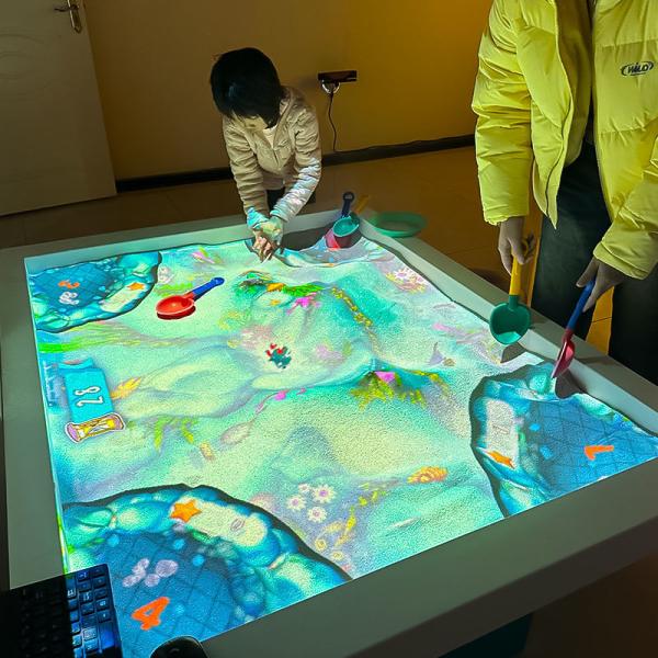 Quality AR Interactive Sandbox with 5 Games and 3600 Lumens Projector for sale