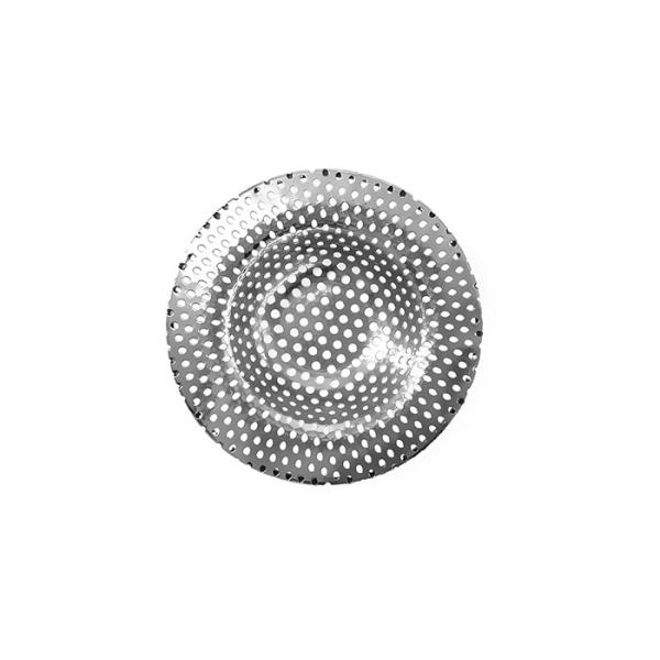 Quality Not Rust Sink Strainer Filter 4.5 Inch Large Wide Rim Perforated for sale