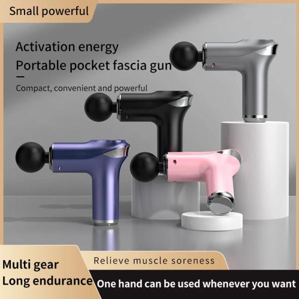 Quality 5 Speed Levels Handheld Mini Massager Gun for Targeted Deep Tissue Percussion for sale