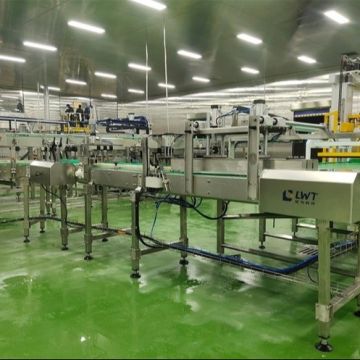 Quality Canned Meat Basket Loading And Unloading Machine Systems Basket Loader Unloader for sale