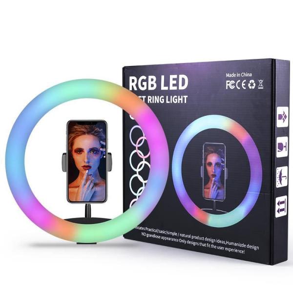 Quality RGBW 120PCS Bluetooth 4.0 Ring Supplementary Lamp for sale