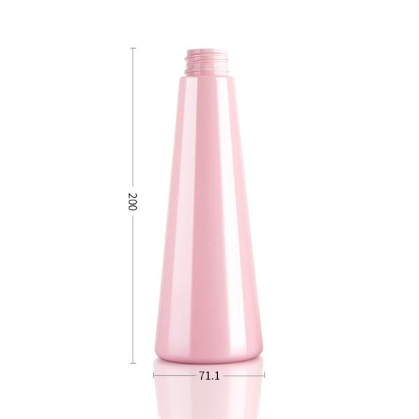 Quality 400ML Eco Friendly Spray Bottles , Pink Empty PET Plastic Bottles With Trigger for sale