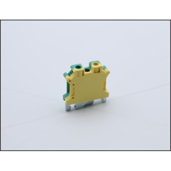 Quality 76A 800V 10.2mm Rail Terminal Blocks M4 Screw PA66 / UL94-V0 Brass for sale