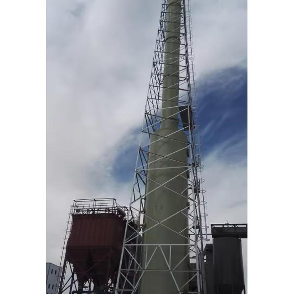 Quality Wear Resistant And Temperature Resistant FGD FRP Pipe Frp Chimney Customized for sale