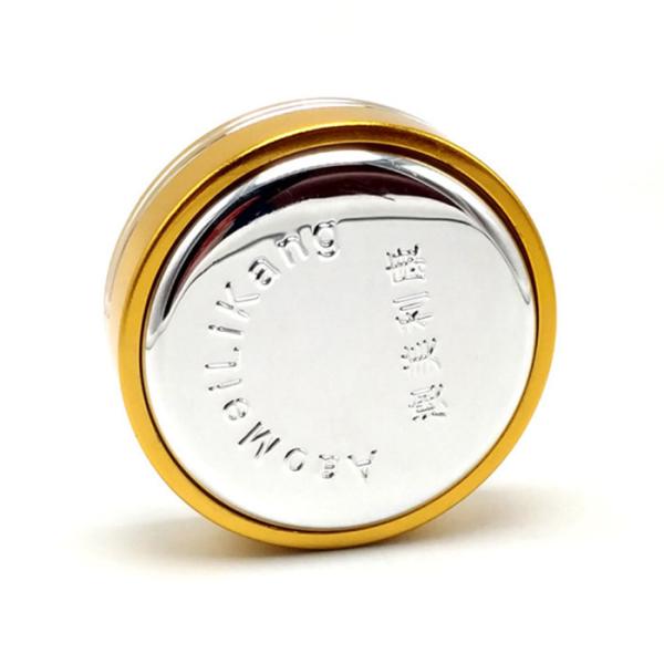 Quality Dome Custom Plastic Caps Screw Cosmetic Cream Jar Cap 53mmx14mm for sale