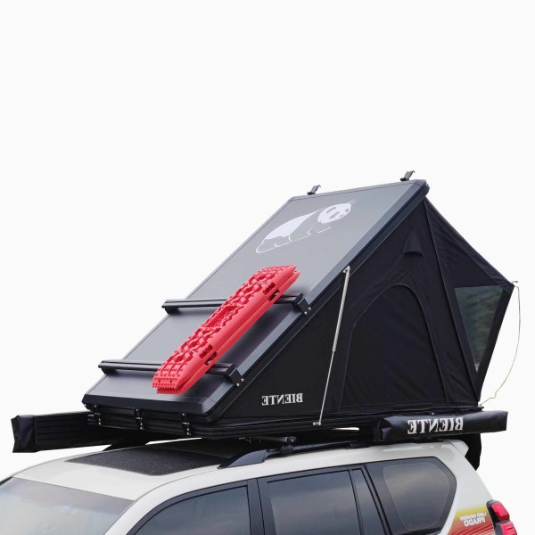 Quality Van Jeep Triangle Rooftop Tent Hard Shell Car Tent For Camping 210*132*150cm Open Size for sale