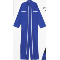 Quality Double Row Zipper Anti Static Work Wear Overalls for sale