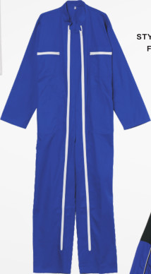 Quality Double Row Zipper Anti Static Work Wear Overalls for sale