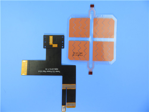 Quality FPC PCBA Fabrication Flex PCB Board With 3M Tape and Stainless Steel Stiffener for sale