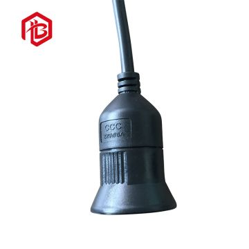 Quality Rubber Power Cord Low Temperature IP67 IP68 ROHS E27 Lamp Holder for sale