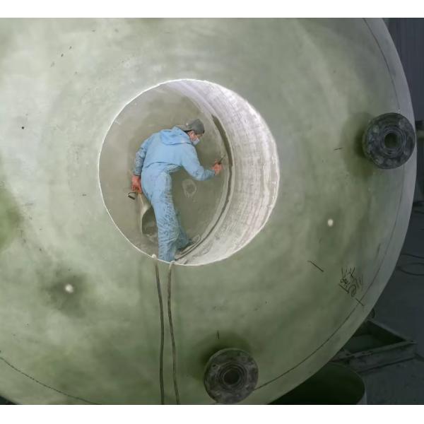 Quality Customized High Strength Light Weight FRP Storage Tank Alkali Acid Storage Tank for sale