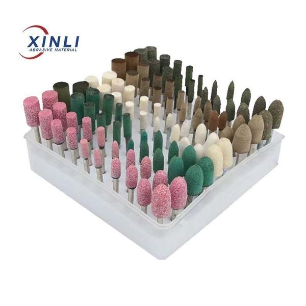 Quality Aluminum Oxide Cylindrical Grinding Head Abrasive For Rust Removal for sale