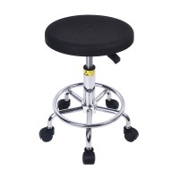 Quality 33mm Pu Chair Lab Antistatic Chairs Hospitals Esd Chairs With Wheels for sale