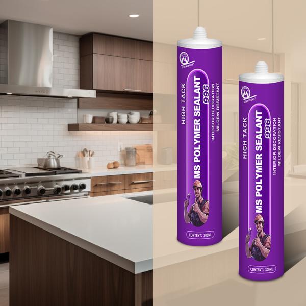 Quality Woodworking MH996 Waterproof Mold Resist Modified Silane Mildew-proof MS Sealant Adhesive for Glass and Wood Floor Mixture for sale