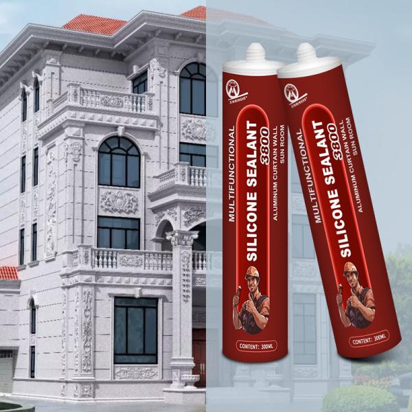 Quality Silicone Main Raw Material MH3800 Structural Sealant for High Compatibility and Excellent Weather Resistance for sale